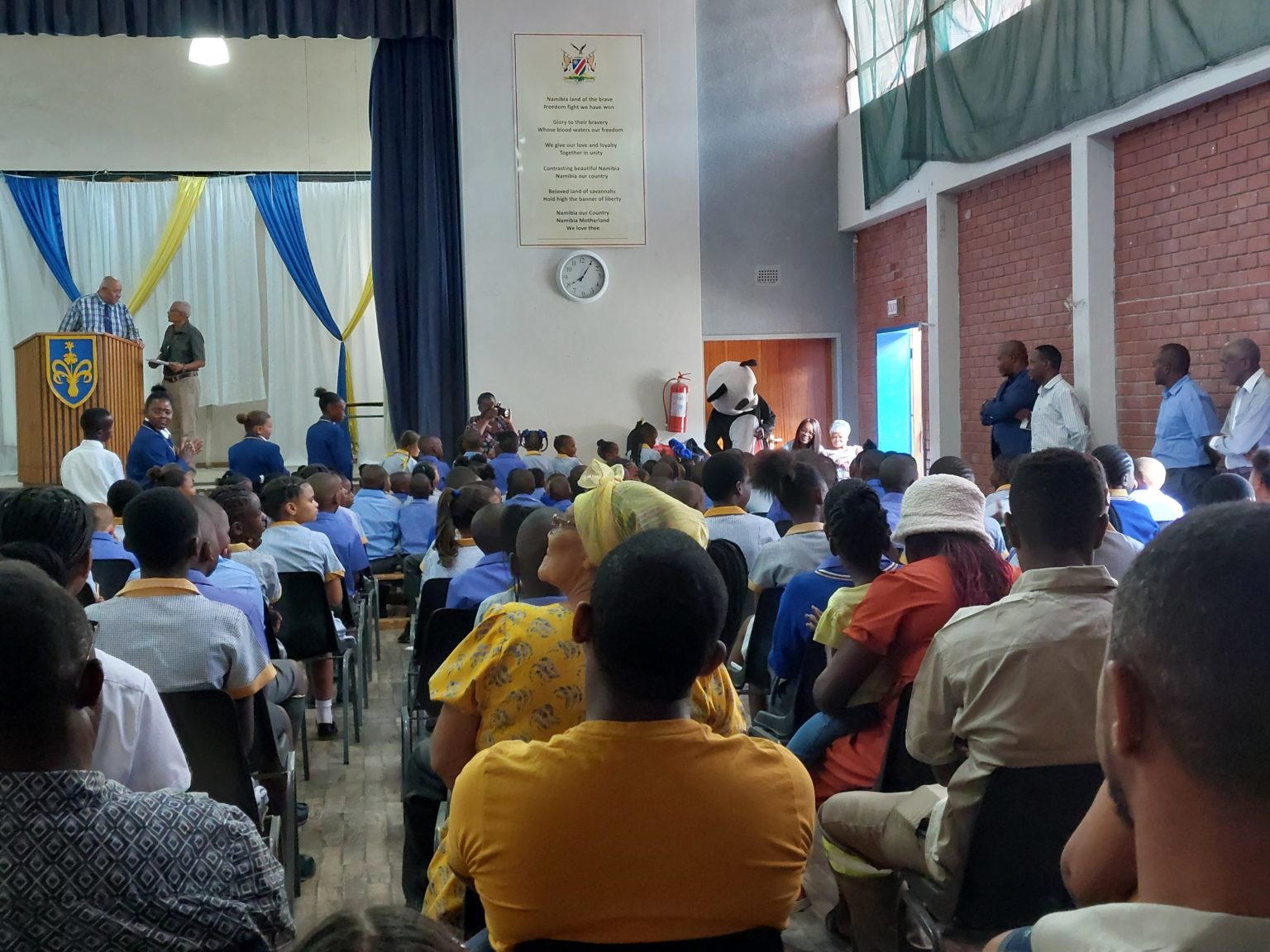 Der erste Schultag an der Karibib Private School (KPS) – Lehrerreise